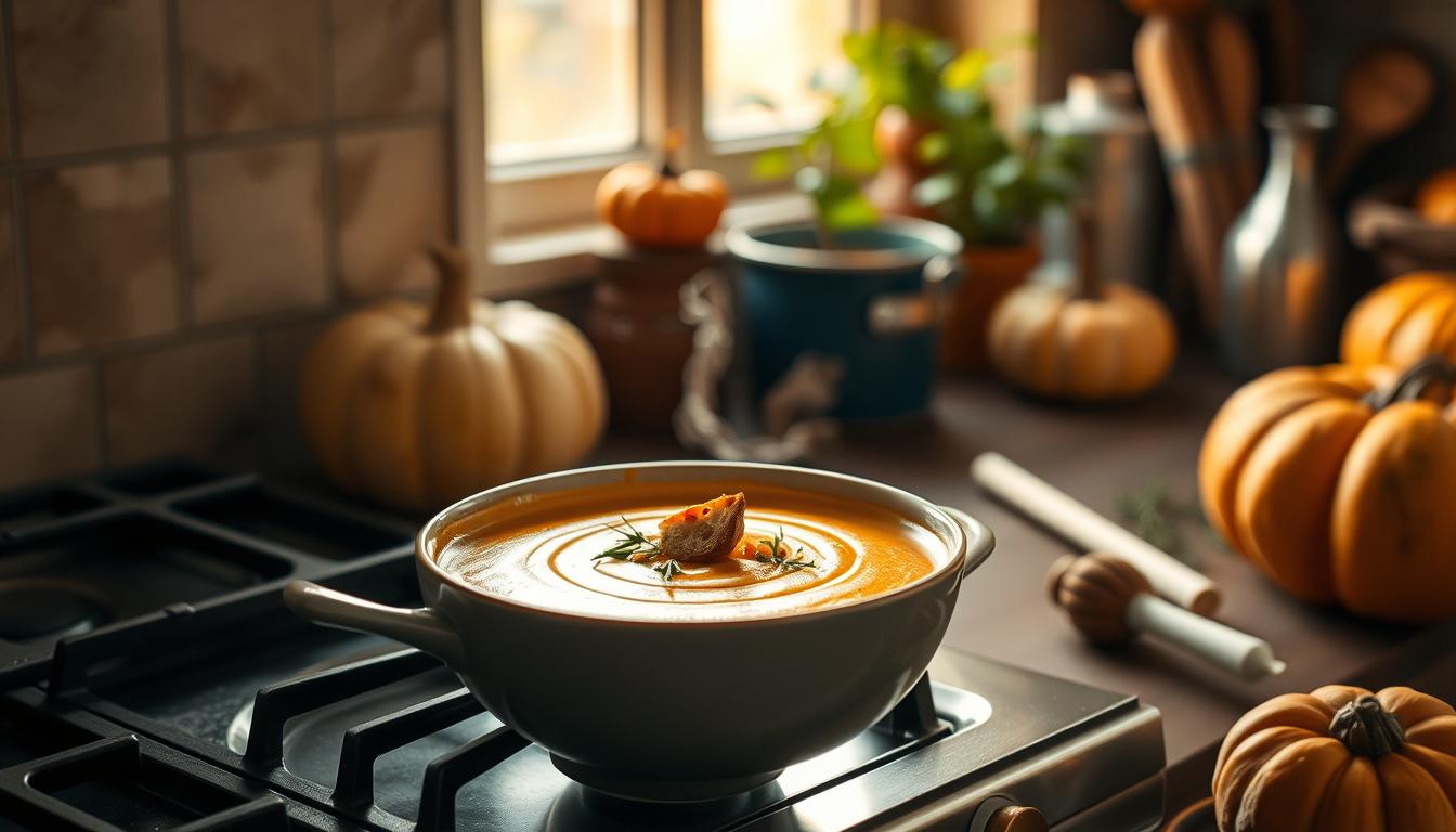 Soupe au potiron recette de grand-mère , les 5 astuces