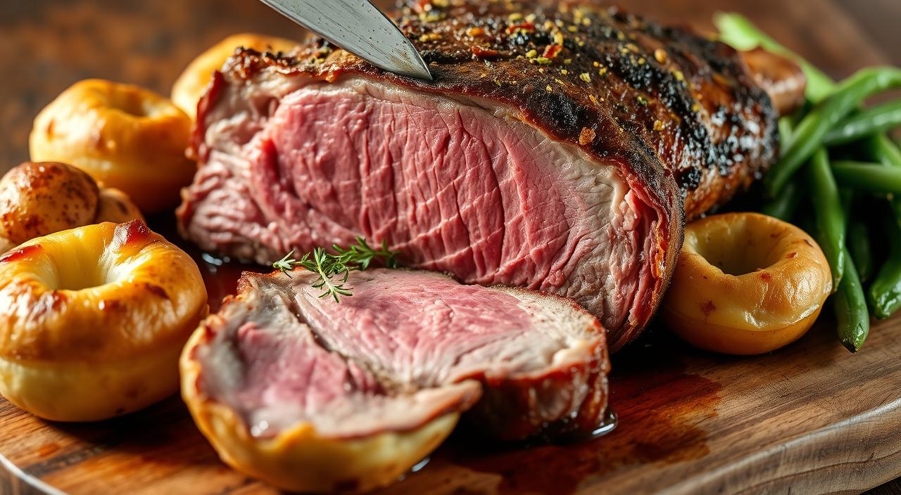 Recette de rôti de bœuf au four délicieux